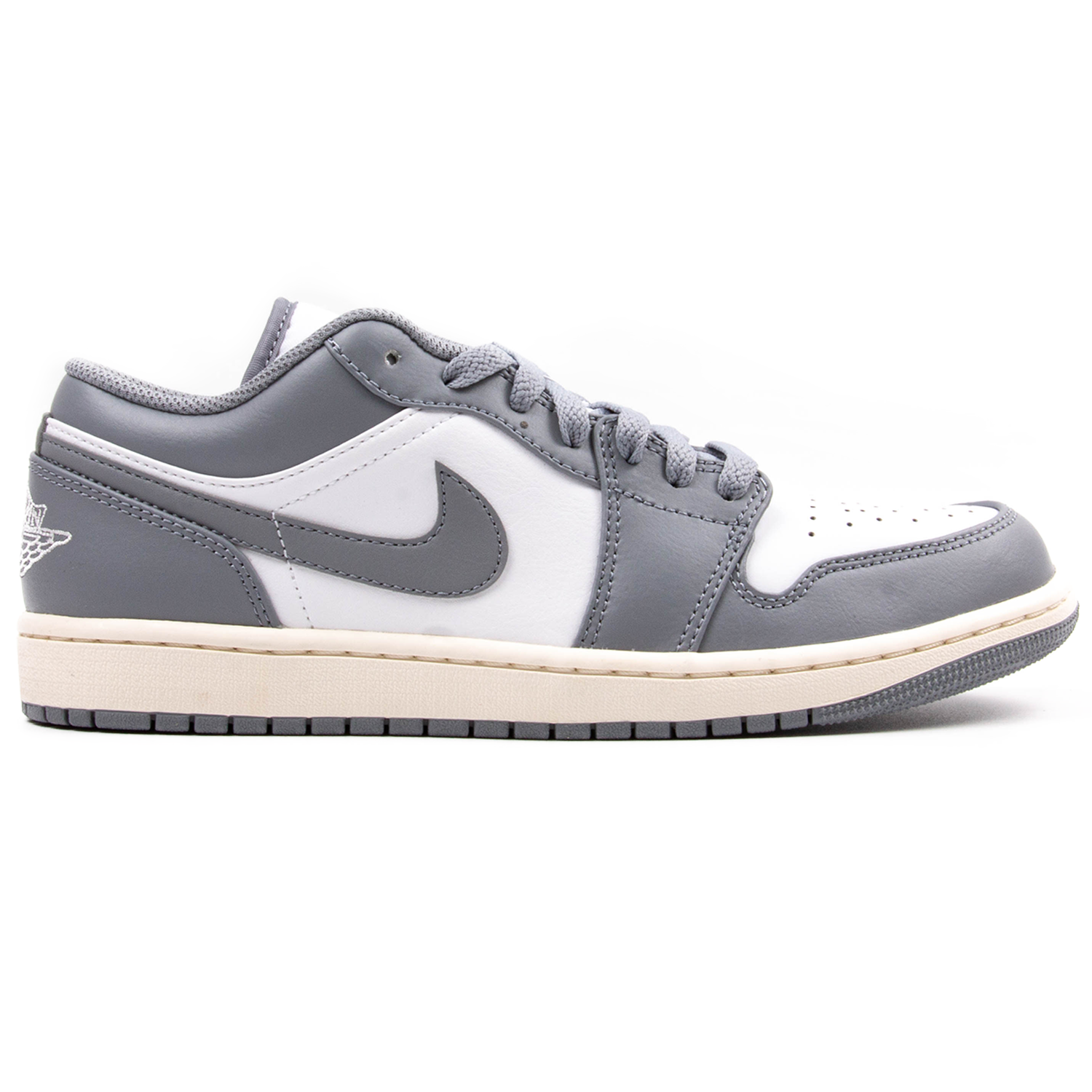 Купить кроссовки Air Jordan 1 Low Vintage Grey 553558-053 - цена